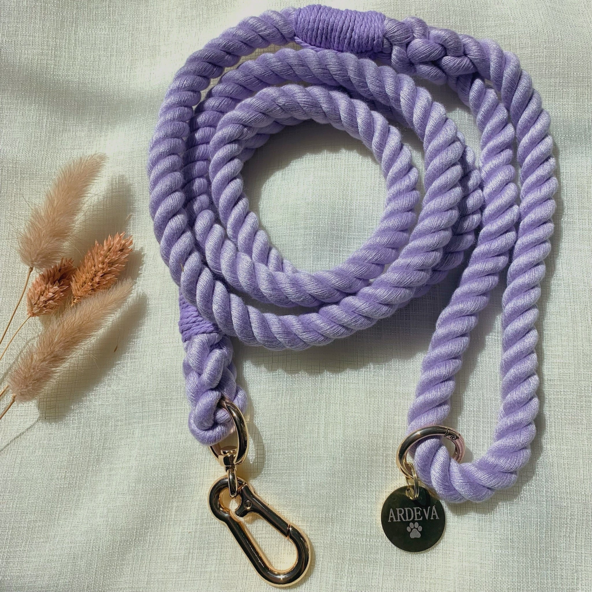 "Lavender" Rope Leash – Ardeva
